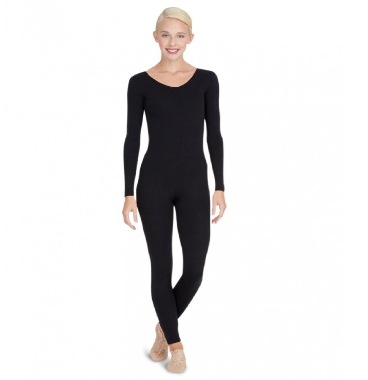 Capezio long sleeve unitard for dancers | DanceMaster NET