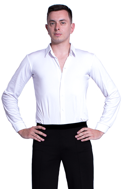 Men's Shirt, Ballroom Dance Bodysuit Basic | DanceMaster NET