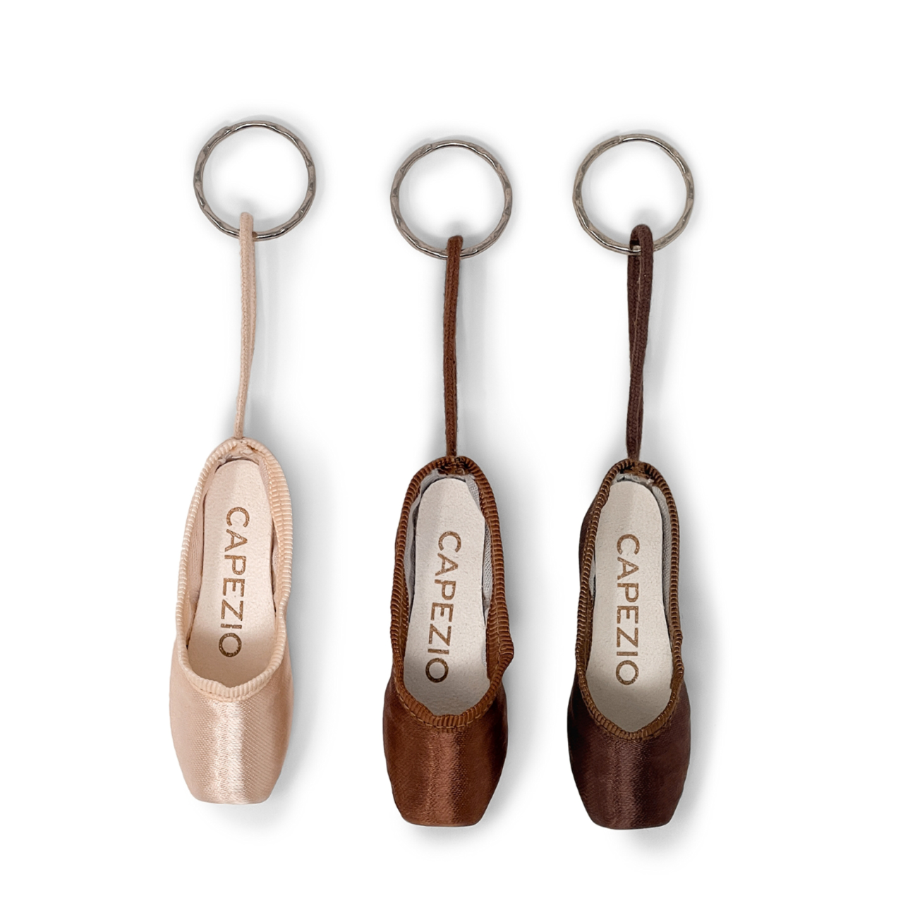 Capezio Pointe Shoe Keychain - Pink | DanceMaster NET