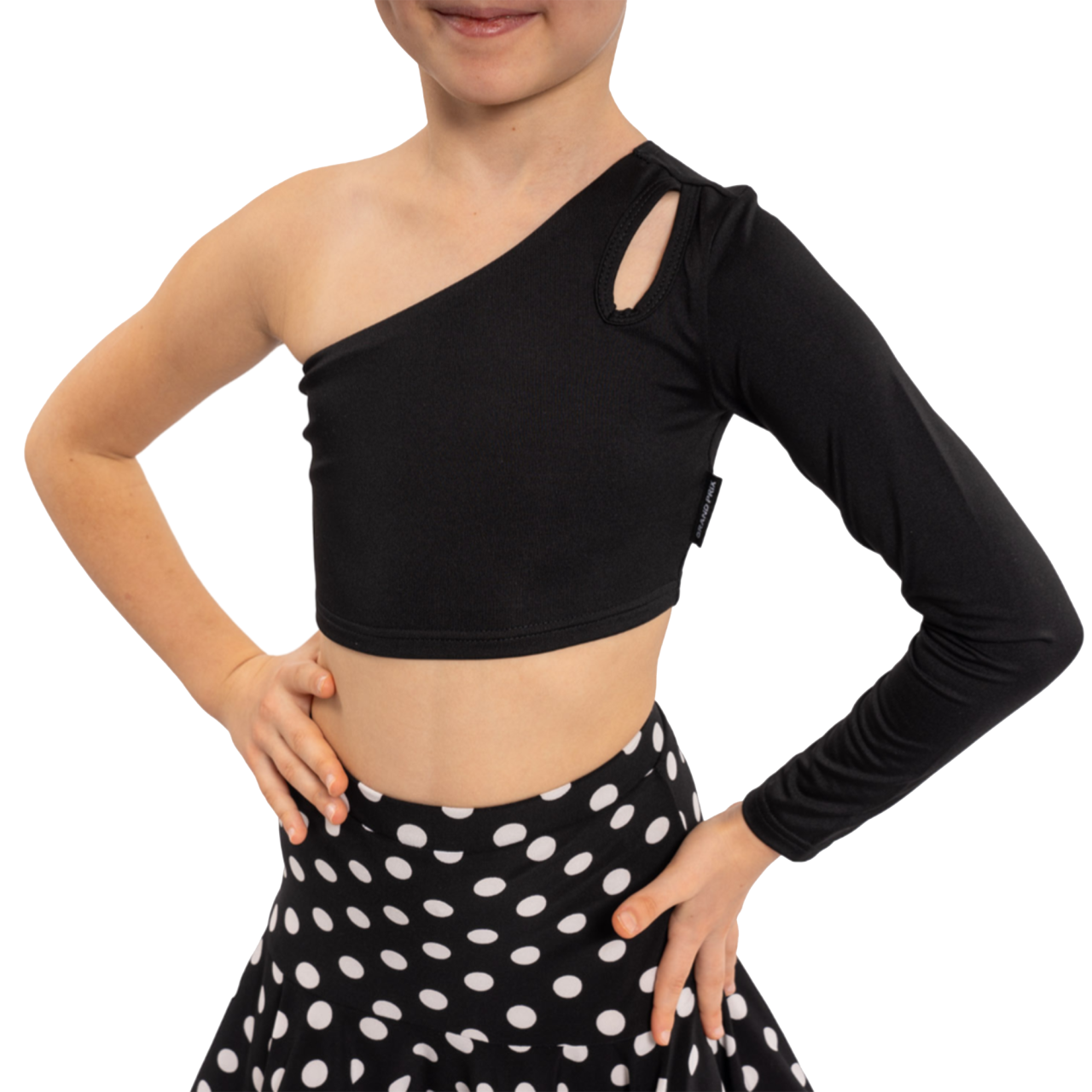 Kali, Girl's One Shoulder Top | DanceMaster NET